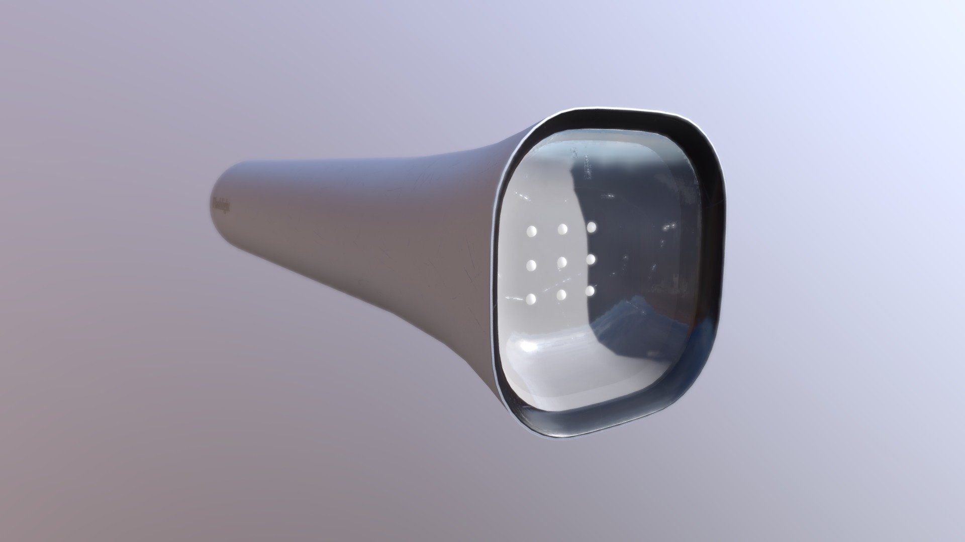 Flashlight_1 - Download Free 3D model by krphome [65b160a] - Sketchfab