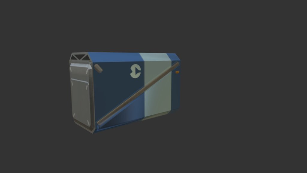 Low Poly Crate Recreation - 3D model by sinfulldestiny [65b35b1 ...