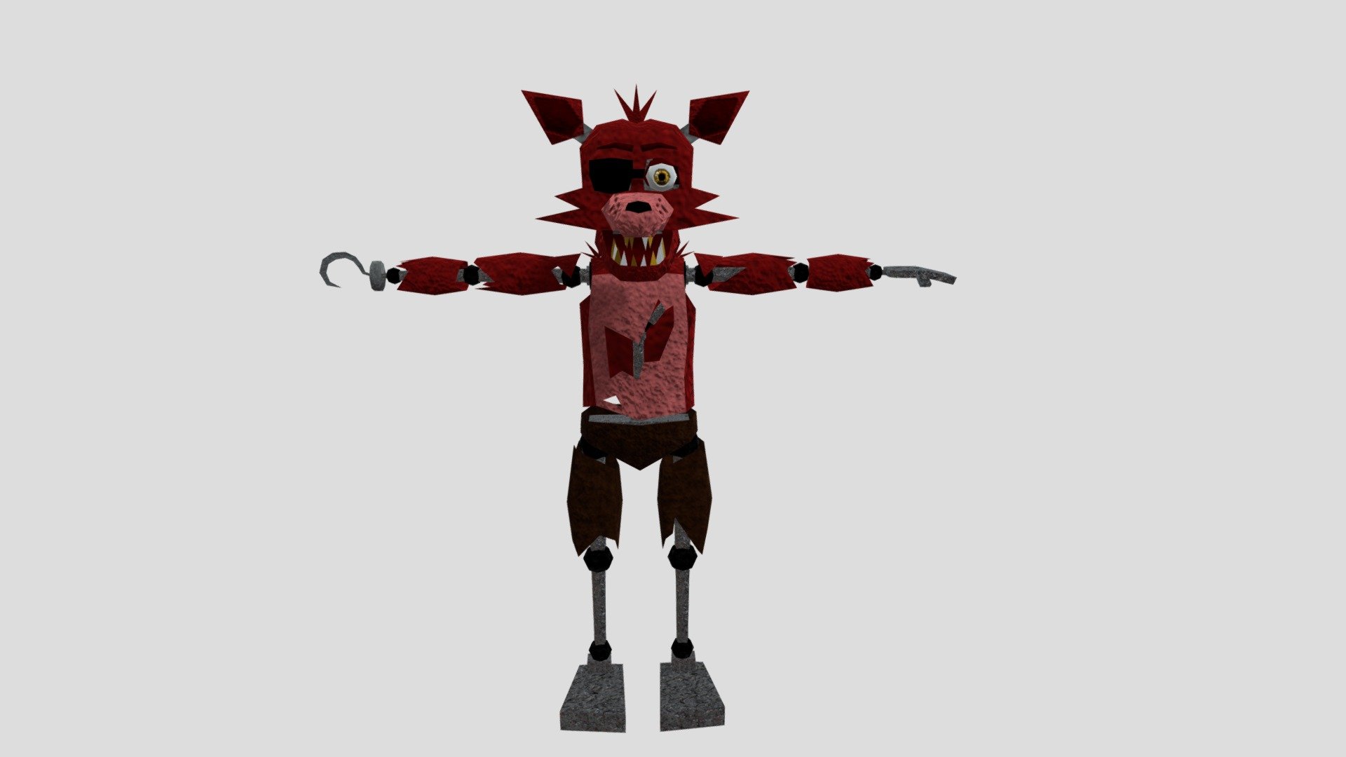 Low poly foxy - Download Free 3D model by skylajade69 [65b3d3b] - Sketchfab