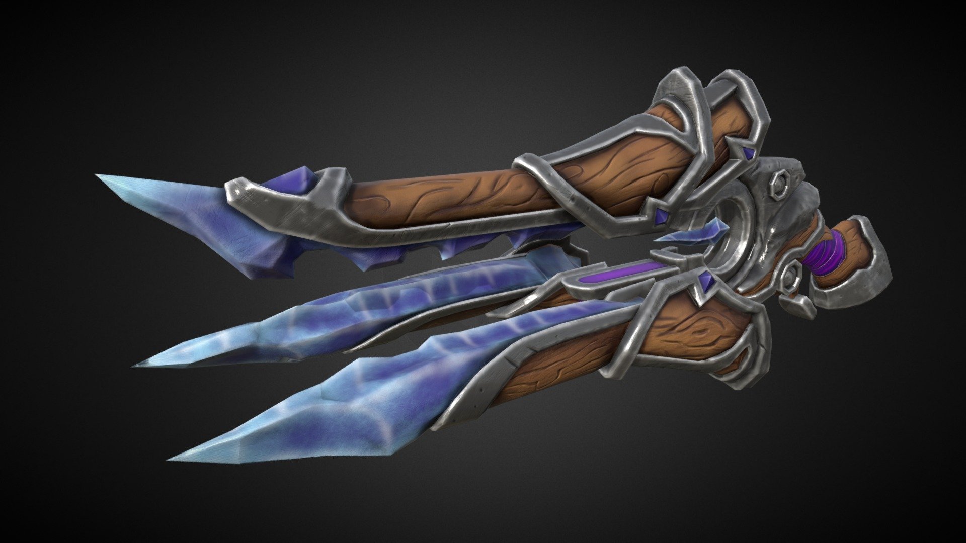 Gun World of Warcraft Warlords of Draenor - 3D model by Luca (@luca ...