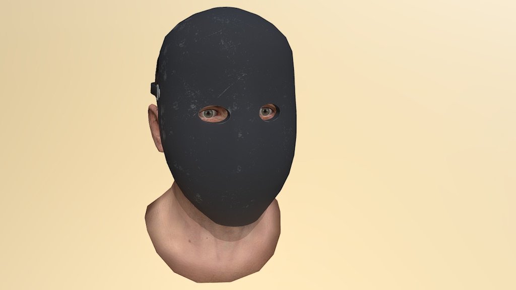 Arma 3 - Ballistic Mask (Black) - 3D model by Uriki9 [65b7bf6] - Sketchfab