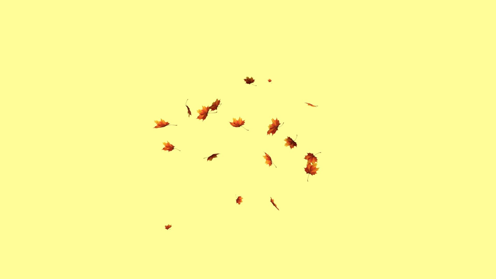 Falling leaves - Download Free 3D model by LezzaAwsome [65b867b ...