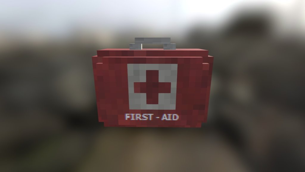 First Aid Kit - 3D model by Kyritic [65b8839] - Sketchfab