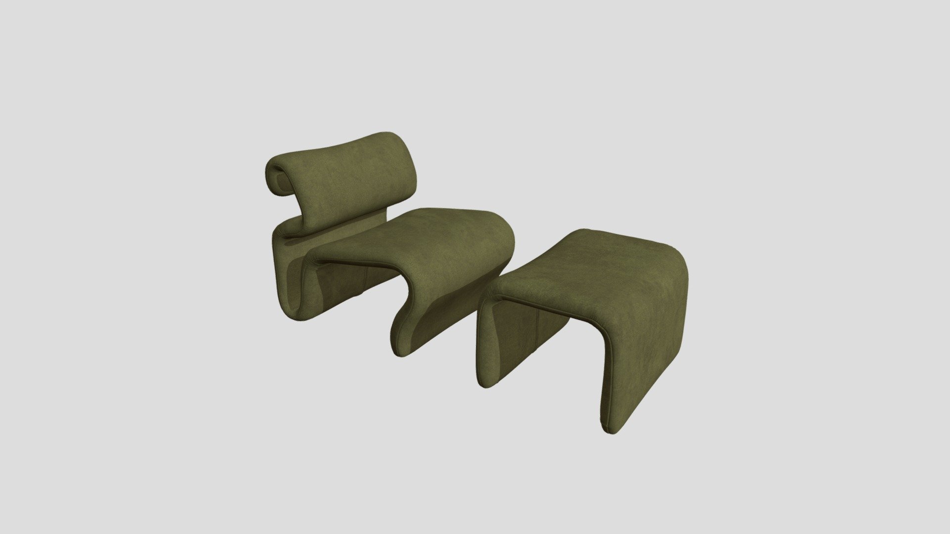 Lounge Chair Etcetera - Buy Royalty Free 3D model by Satori Studio ...