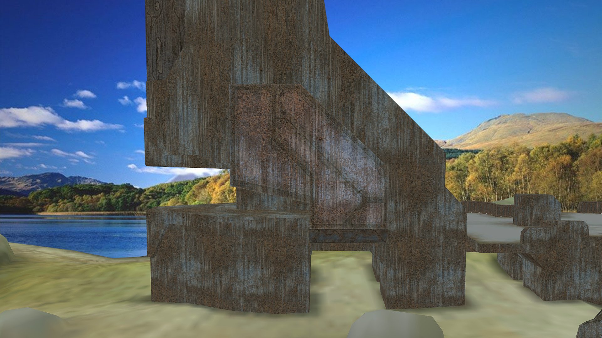 Halo 2>Multiplayer>Maptacular>Relic - Download Free 3D model by ...