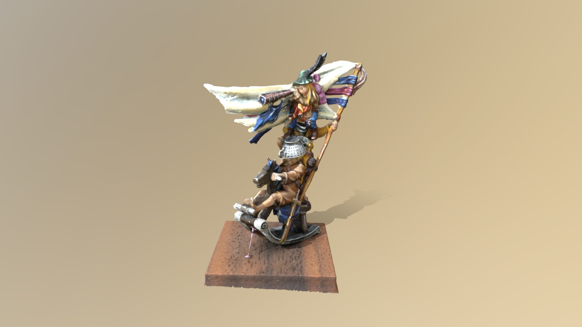 Raging Hero Figur - 3D model by schwarzesegel [65bcbe6] - Sketchfab