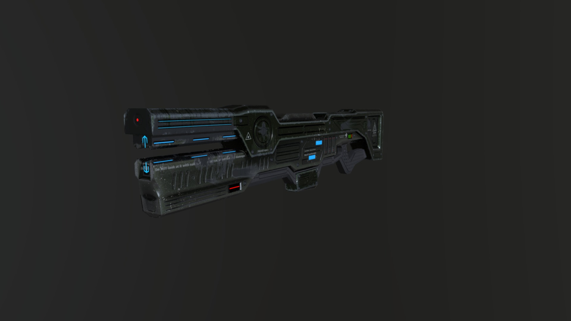 Rail Gun Rifle - 3D model by moisesmonsalve-jr90 [65bcd2f] - Sketchfab