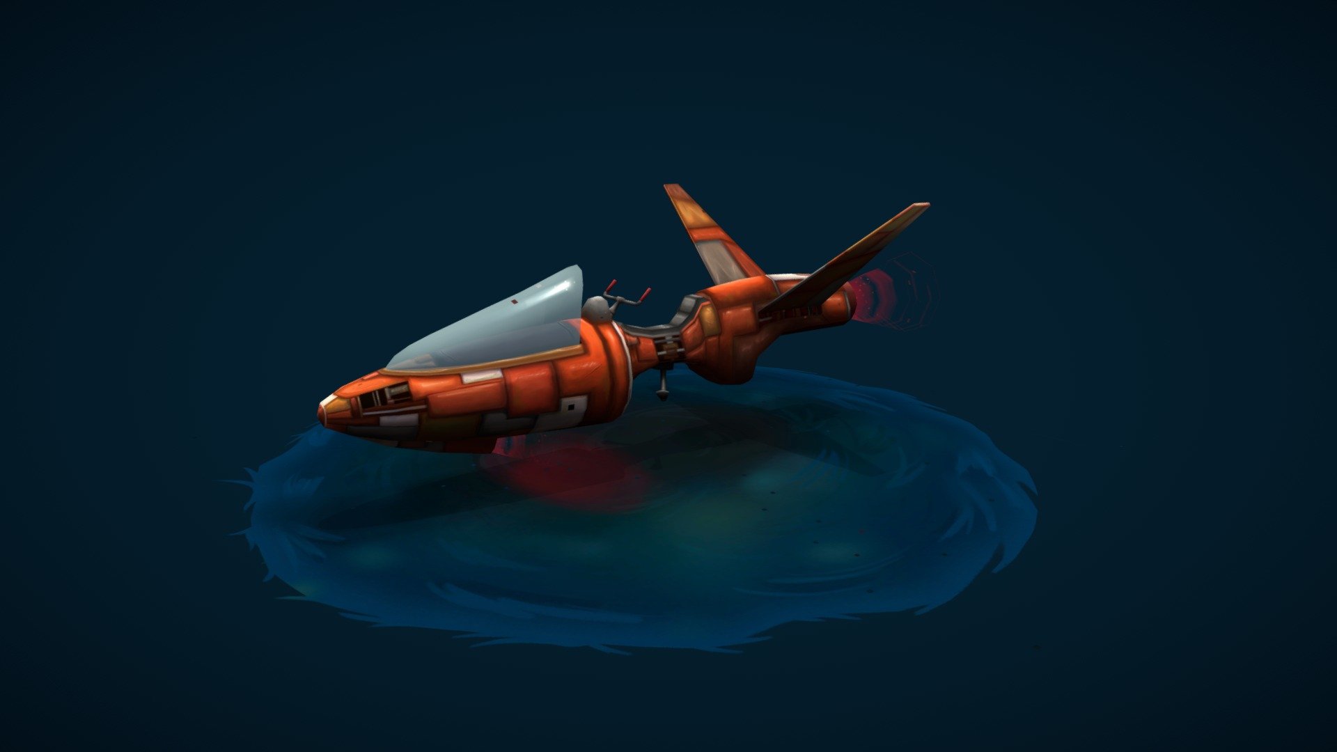 Junk Jet - Download Free 3D model by Bluecove (@blue_cove) [65bd205 ...
