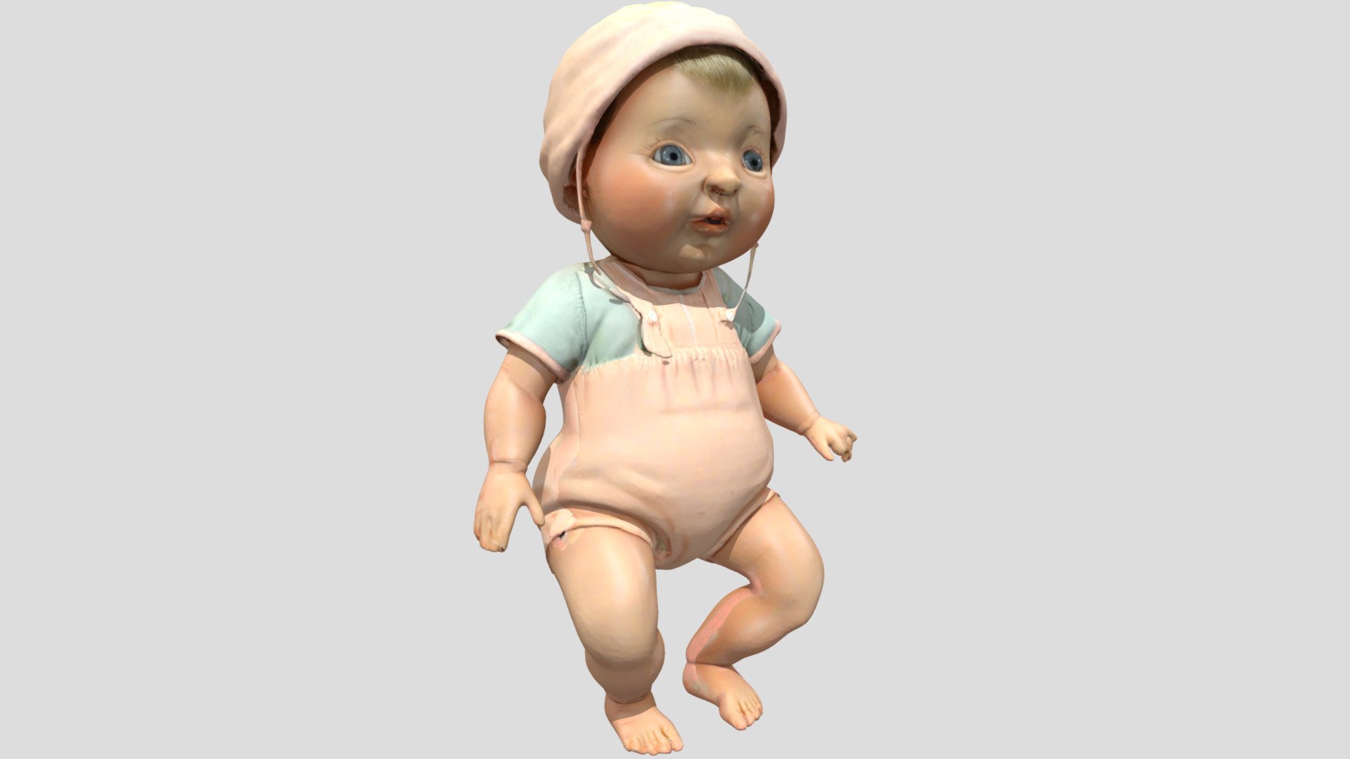 Baby Doll - toy - Download Free 3D model by Brian Trepanier (@CMBC ...