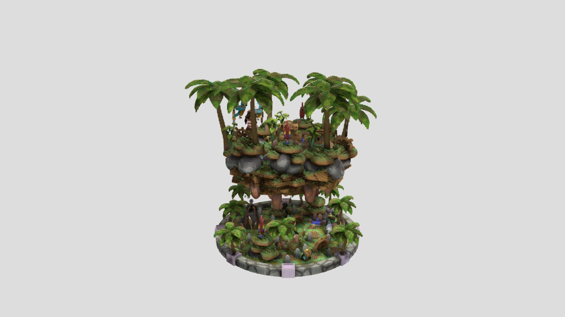 Pirate Island - Minecraft Build - 3D model by lunarstudiosmc [65c01da ...