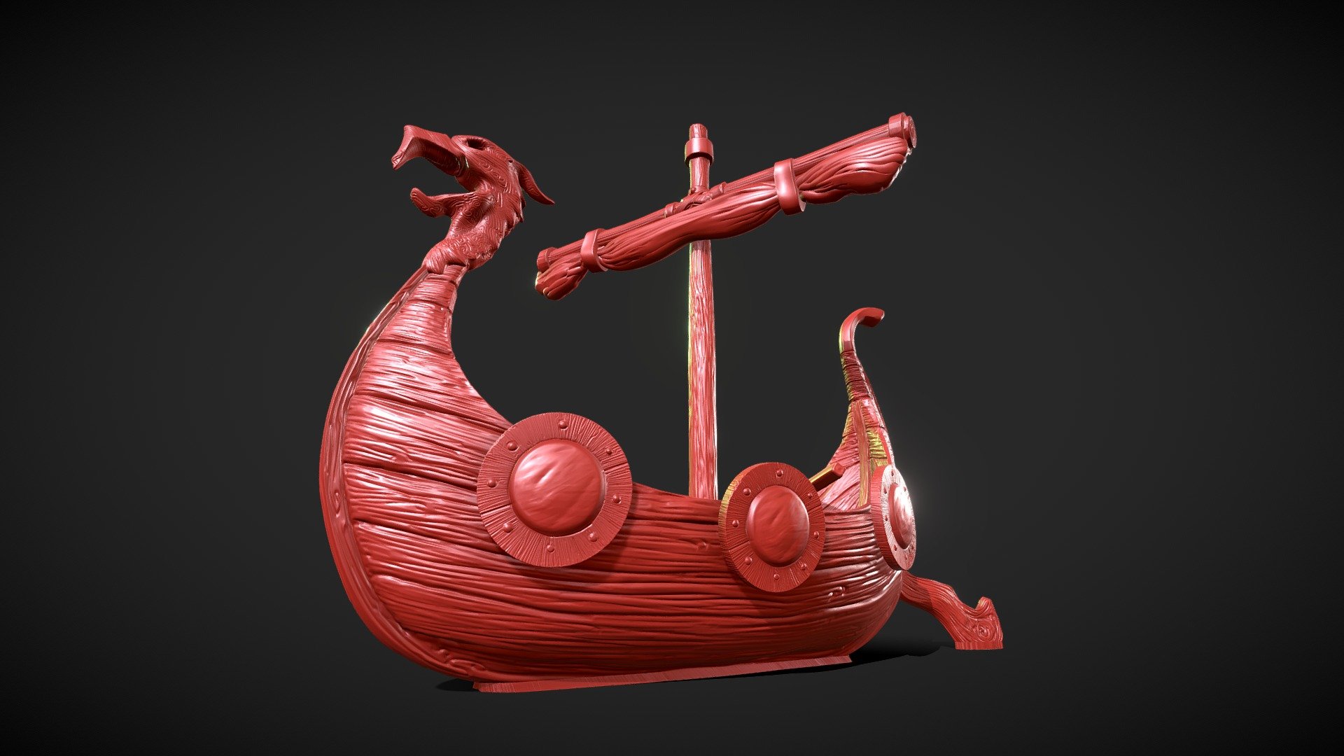 Drakkar - 3D model by Miguel Angel Merino (@Diplokoba) [65c1f6b ...