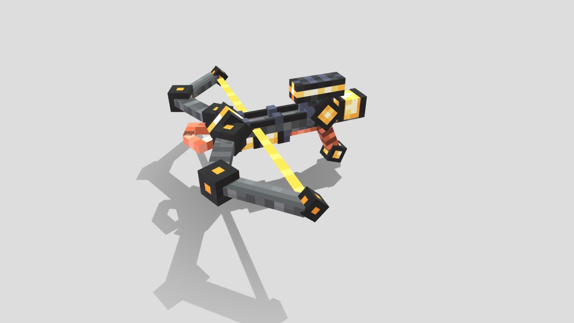 Automatic Cyber Crossbow (FREE DOWNLOAD) - Download Free 3D model by ...