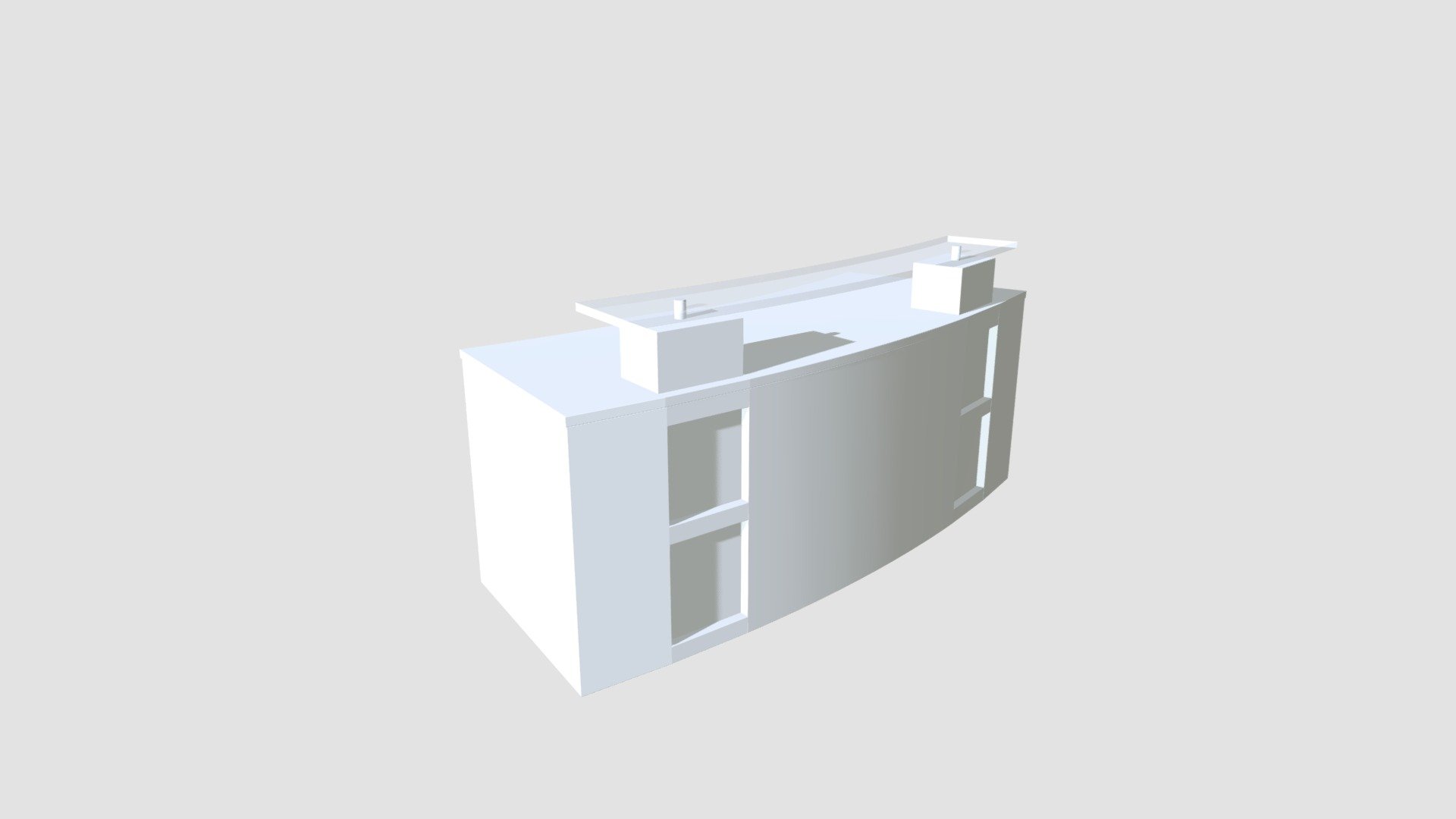 reception desk - Buy Royalty Free 3D model by Evermotion [65c49ae ...