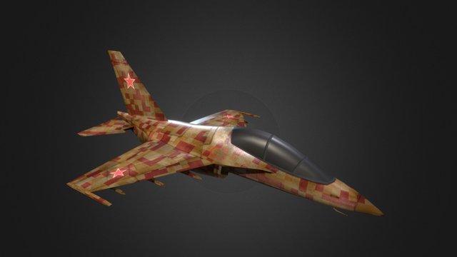Yak130 3D models - Sketchfab
