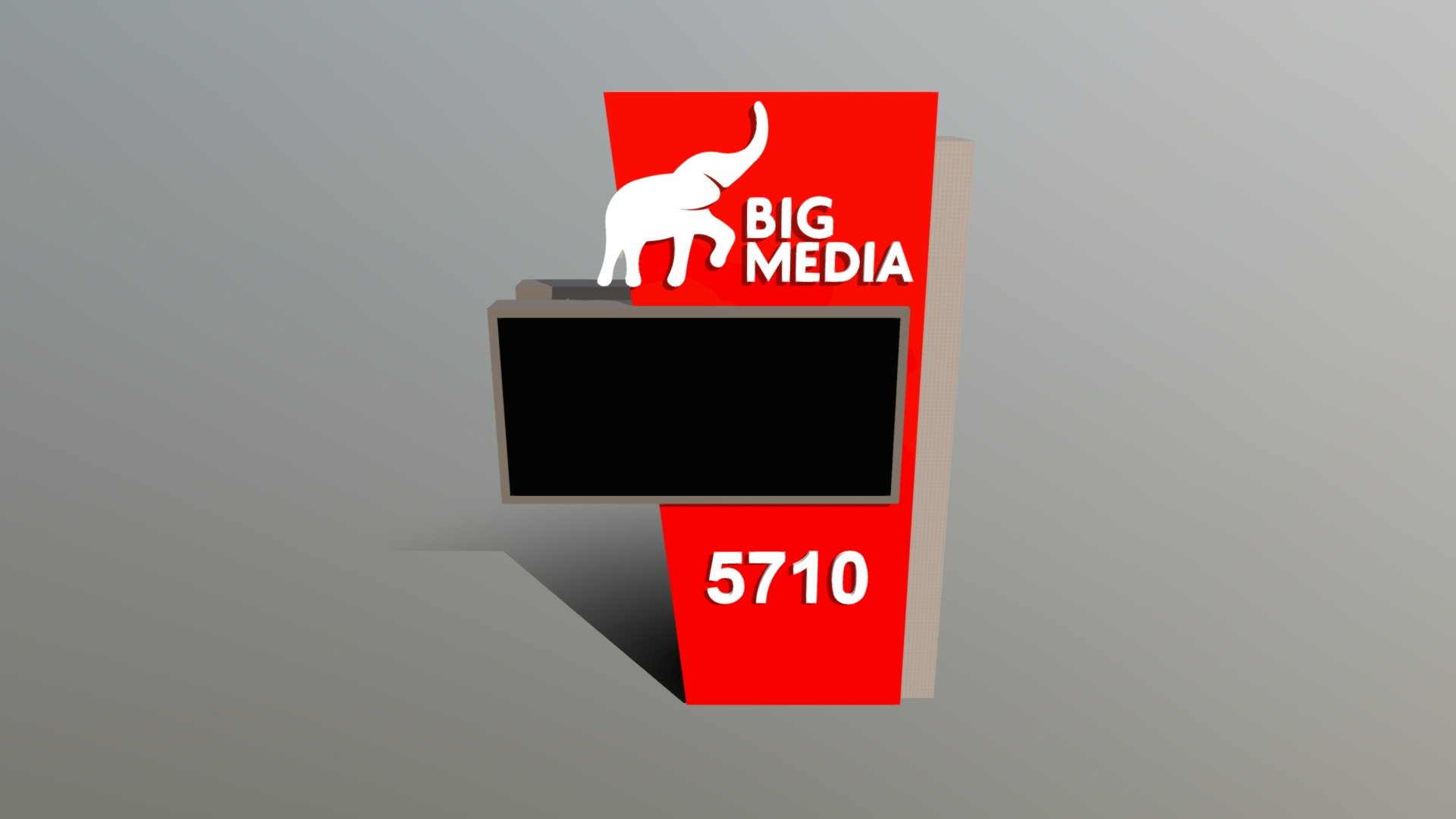 Big Media Monument Sign - 3D model by bigmedia-alfredo [65c7d86 ...