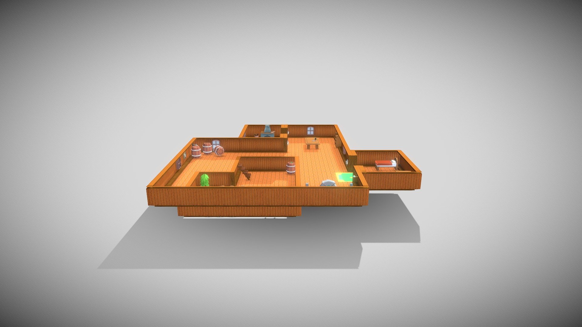 Modular Interior - 3D model by Jsharts [65c80ea] - Sketchfab