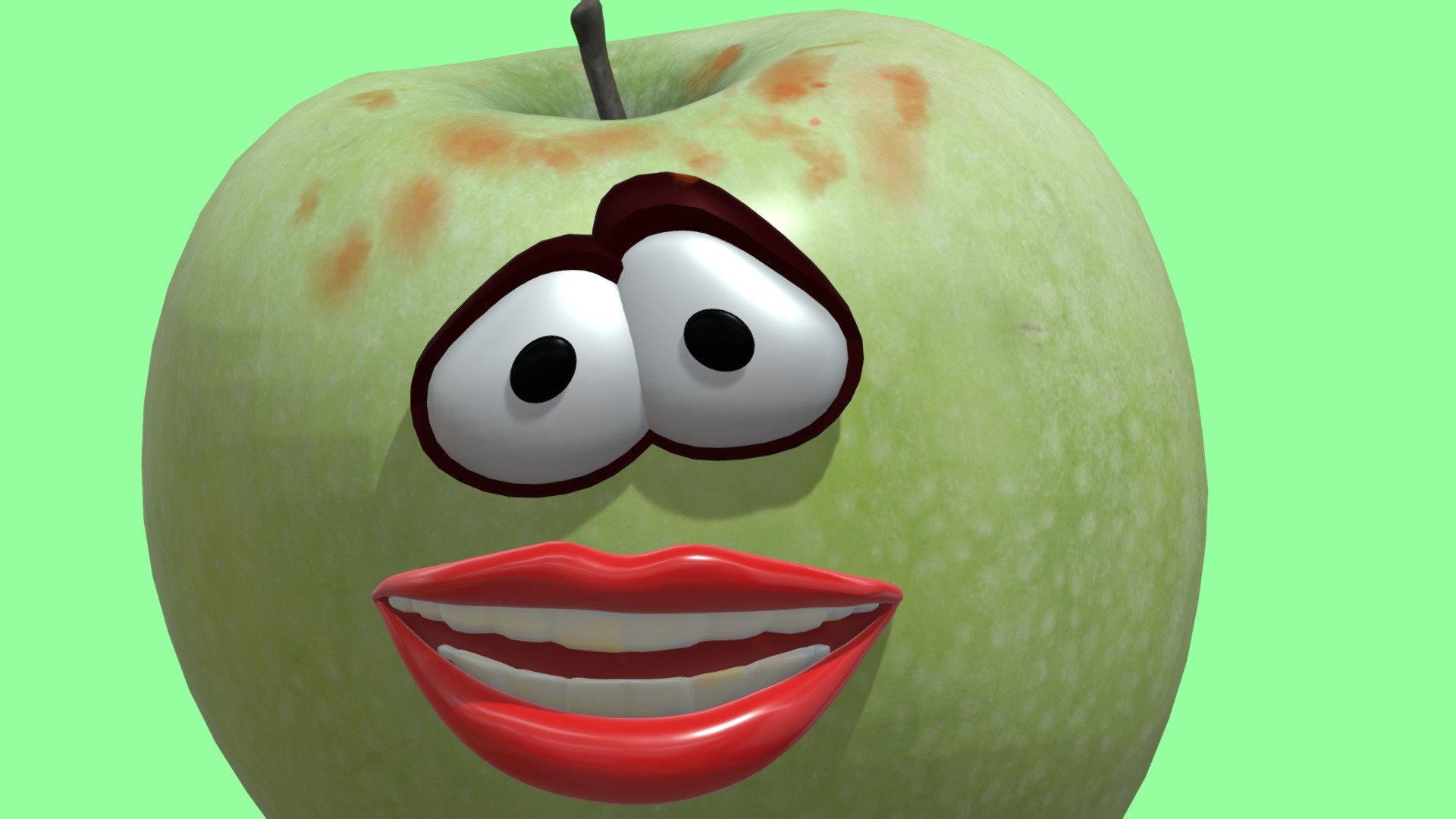 OC/Apple Guy - Download Free 3D model by ArtStudio640 (@ArtStudio649 ...