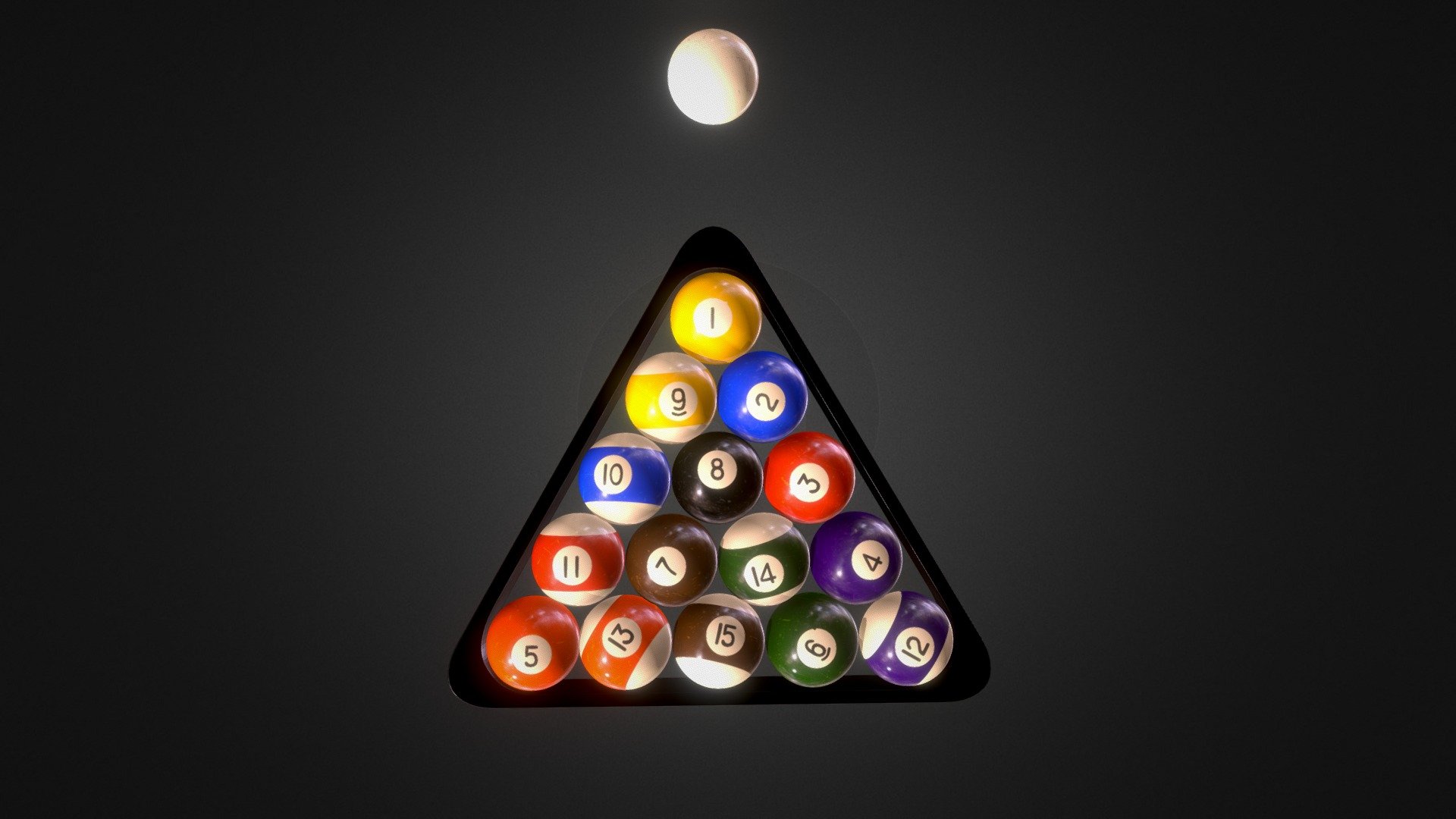 Billiards / pool - Download Free 3D model by StevenPowell (@stevendddd ...