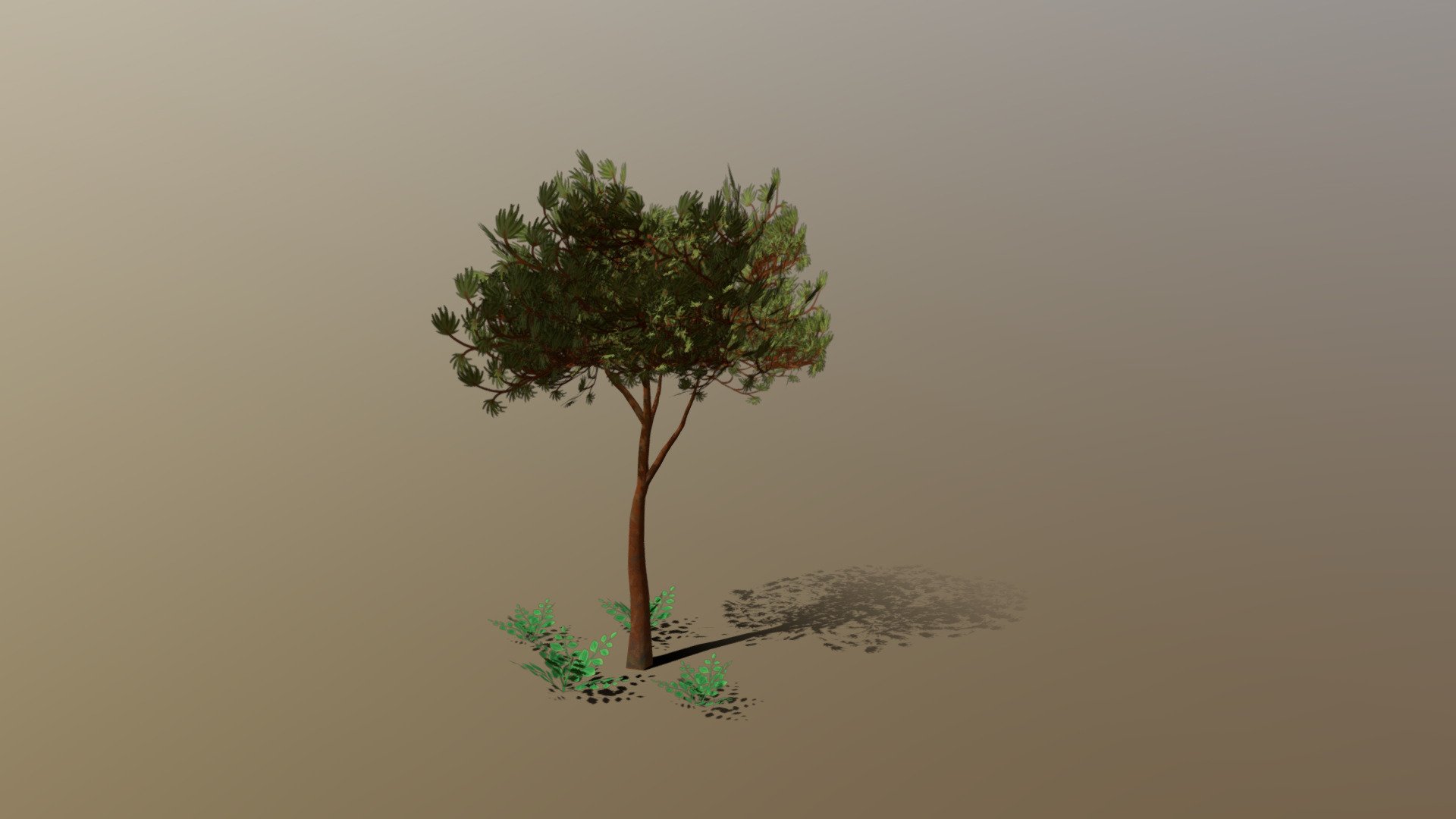 Pine Christmas Tree PBR Stylized Lowpoly - Buy Royalty Free 3D model by ...