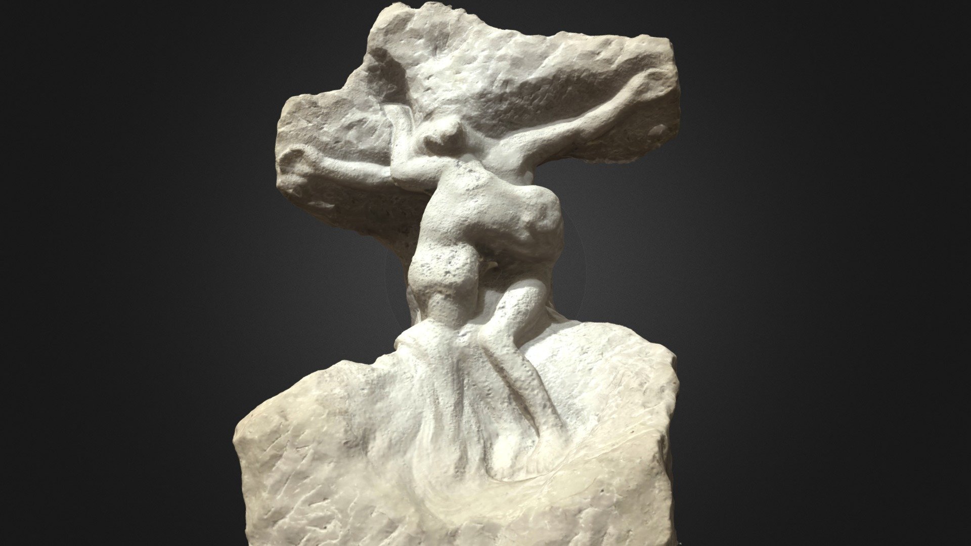 CHRIST AND MAGDALEN, Auguste Rodin 1905 - 3D model by the dragon 3d ...