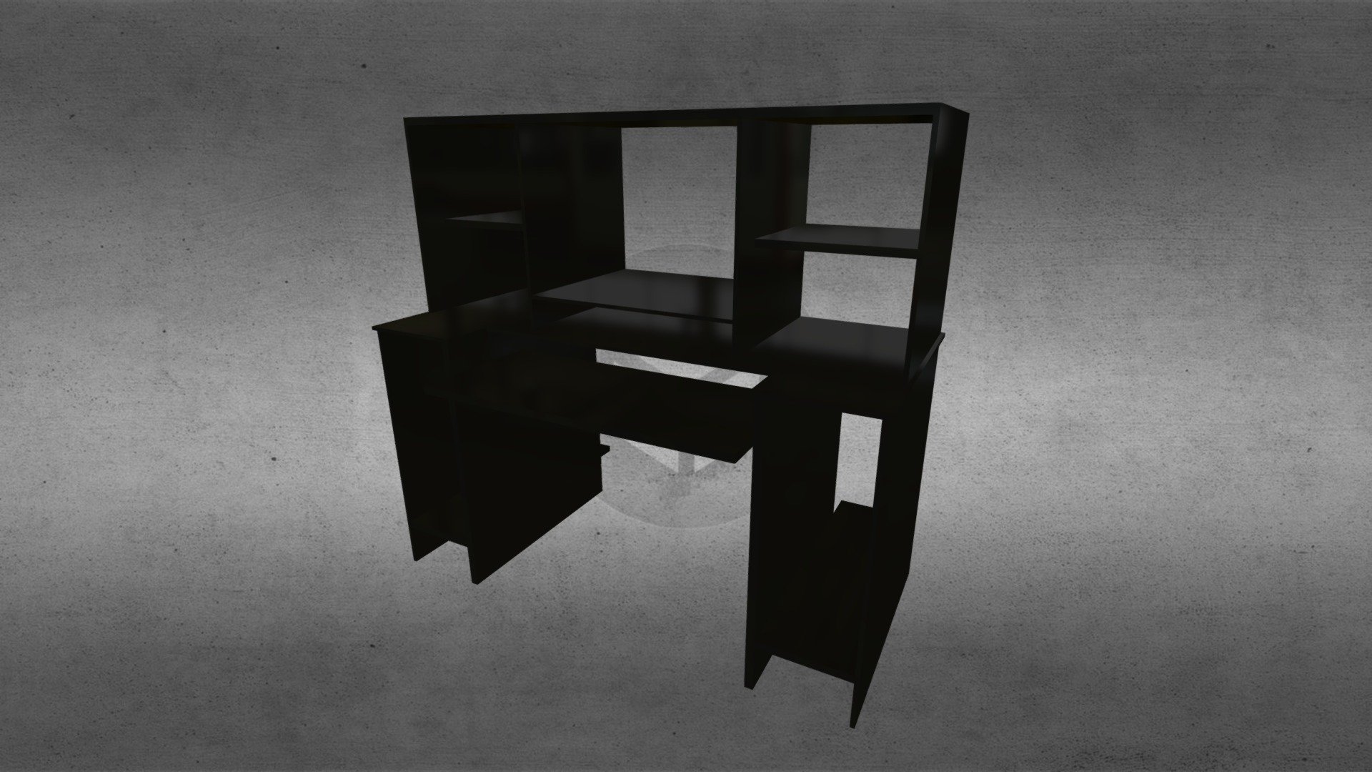 Computer Table - Download Free 3D model by DeteZvezda [65cc026] - Sketchfab
