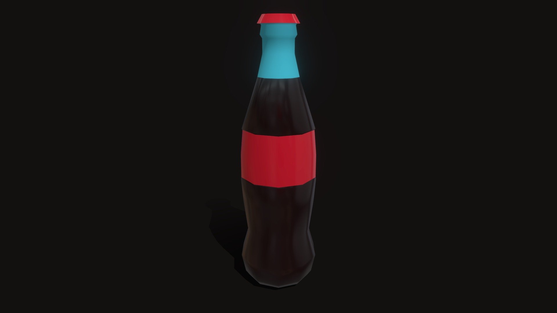 Low Poly Cola Bottle - Download Free 3D model by MrZeuglodon [65cd333 ...