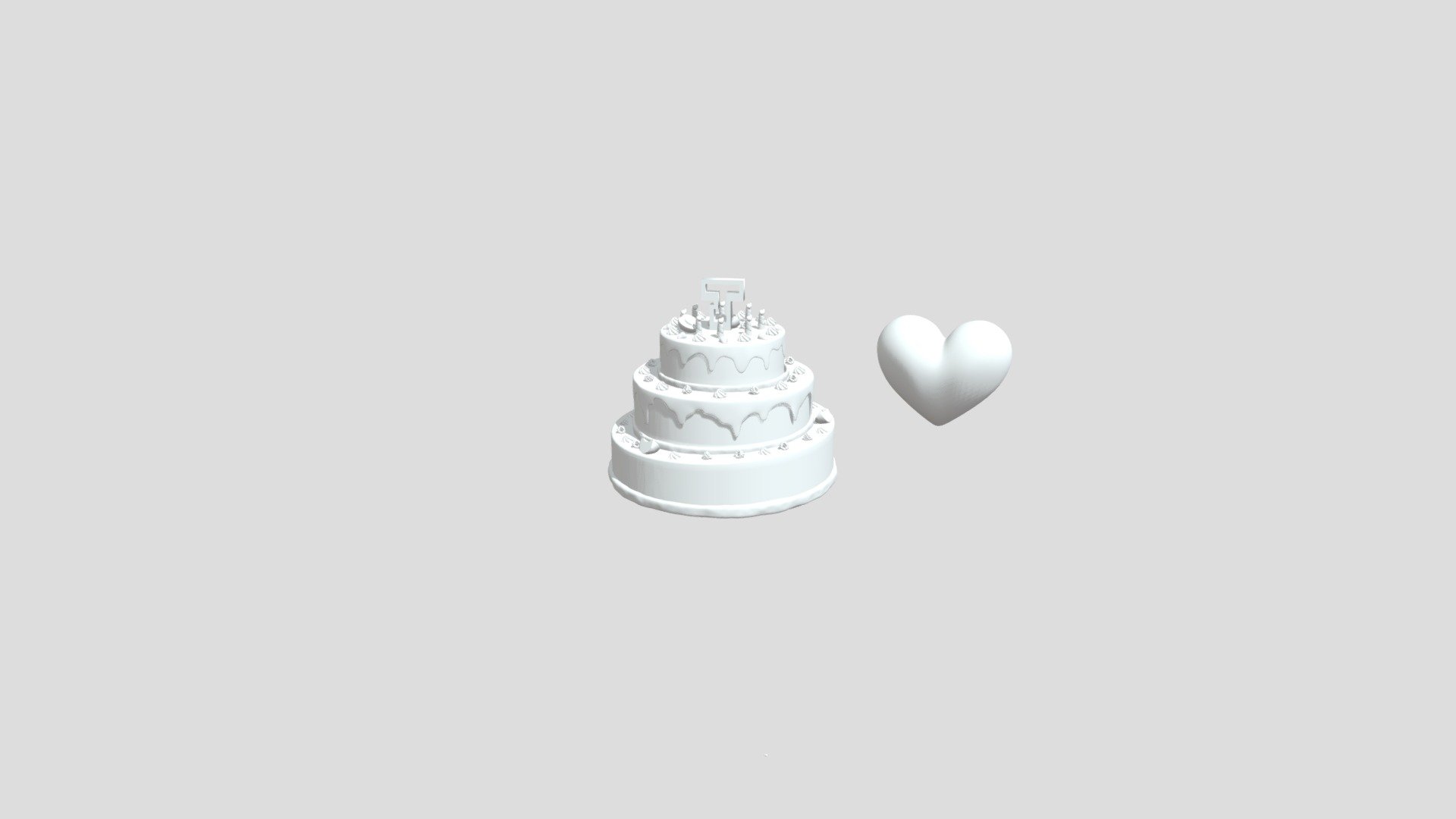 CAKE CARTOON TEXTURED - Download Free 3D model by gaelinix [65ce1a5] - Sketchfab