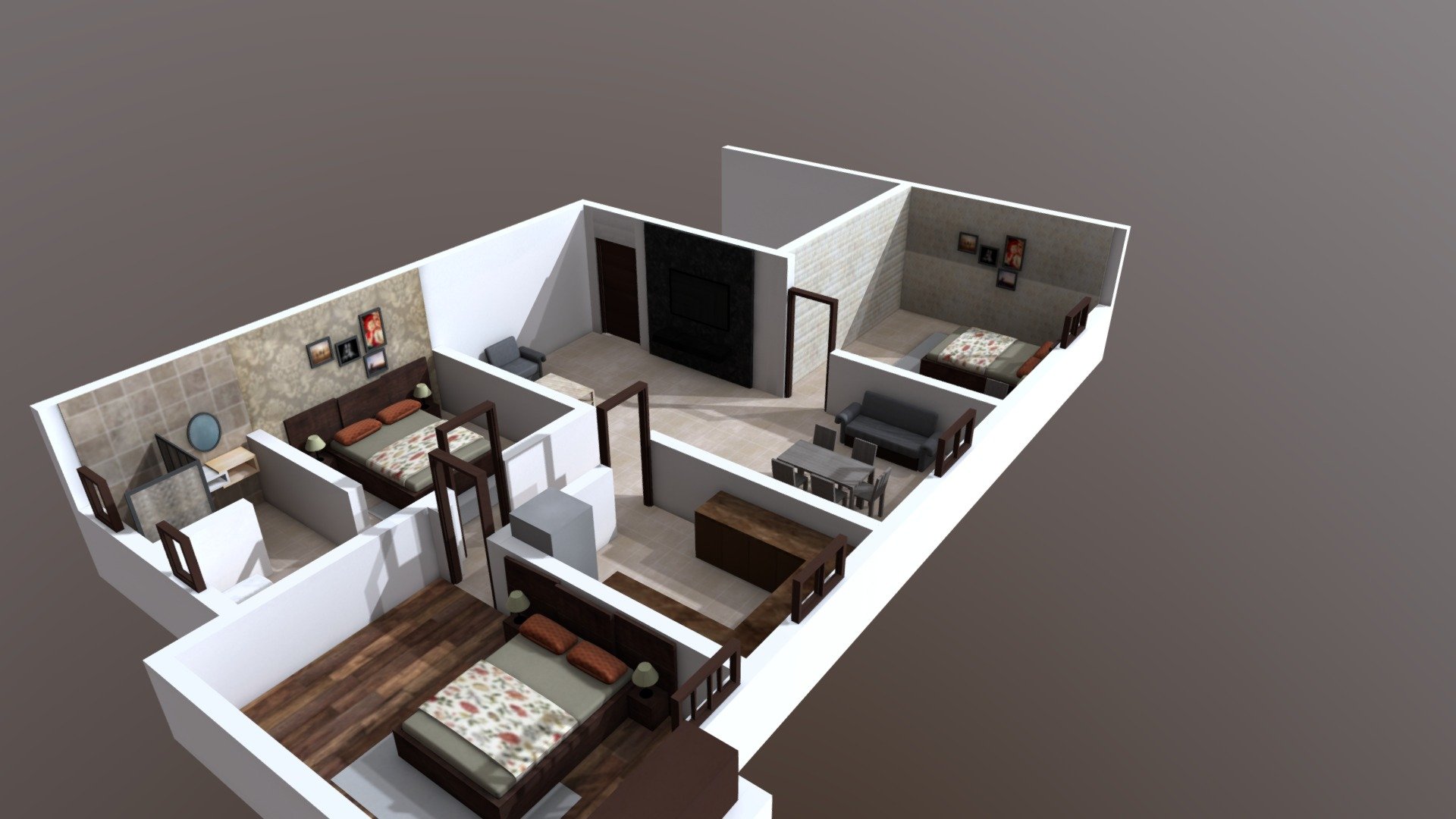 3d iterior cut plan - Download Free 3D model by mudasir.fmp [65cf3cc ...