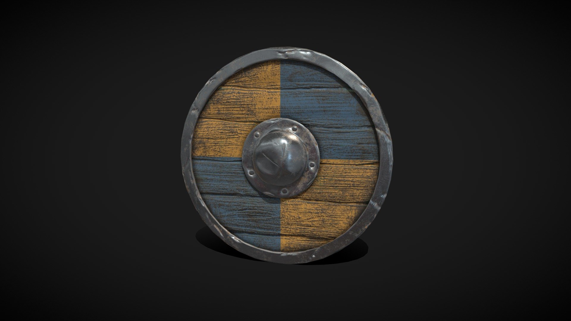 Viking Shield - 3D model by Jessica Sallads (@Aecryptas) [65d23c2 ...