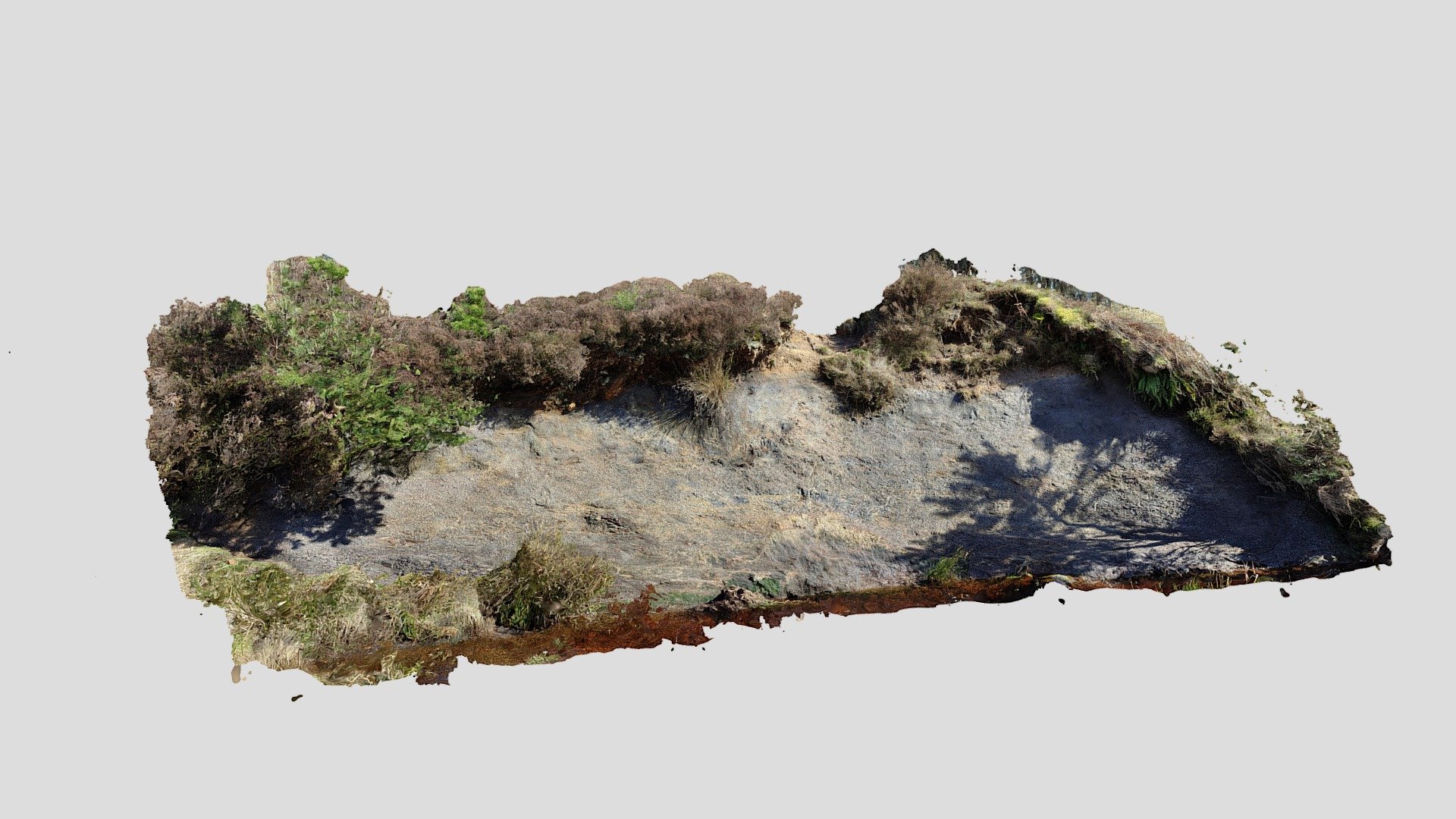 Shale exposed in a river channel - Download Free 3D model by Simon M ...