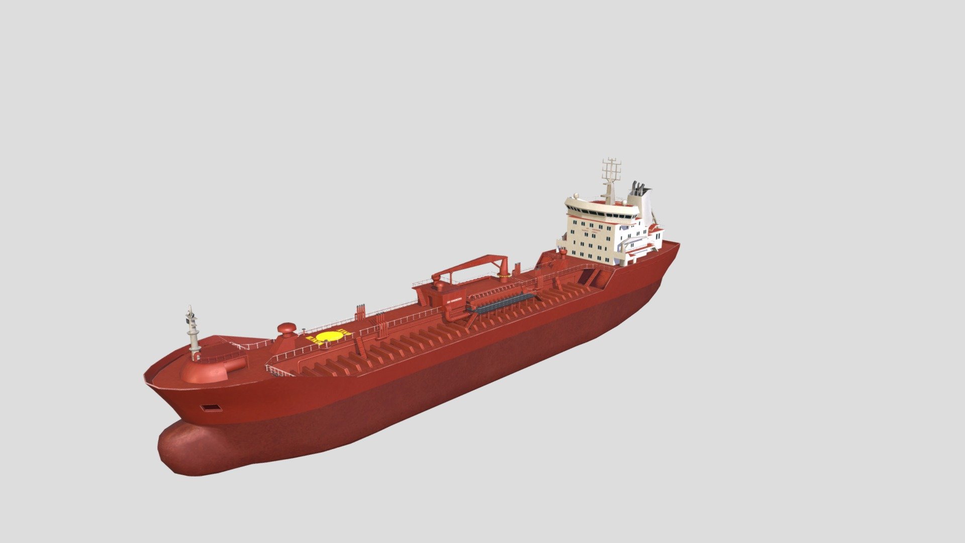 Chemical Ship 150m Sten Aurora - 3D model by mertkaygisiz [65d3ee5 ...