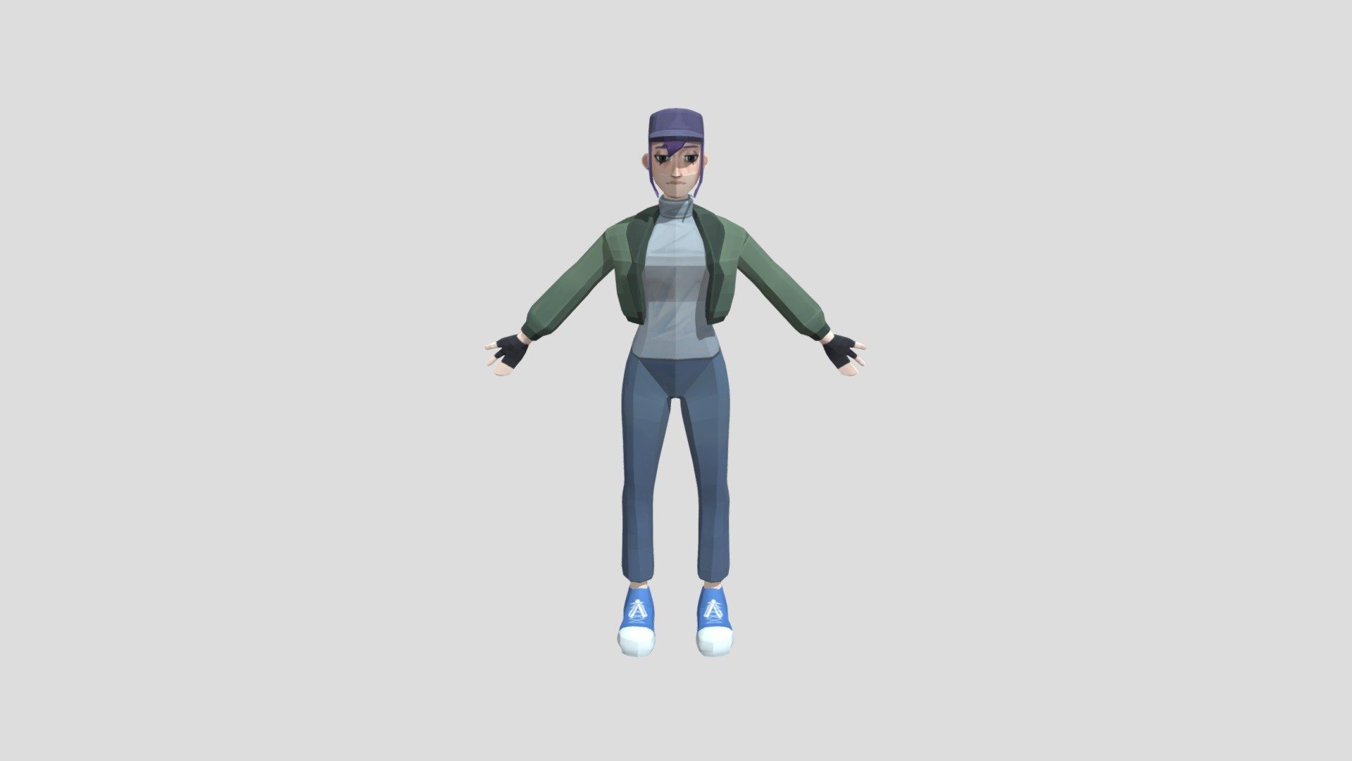 [OC] Playable Character - 3D model by JurassicJas [65d43a1] - Sketchfab