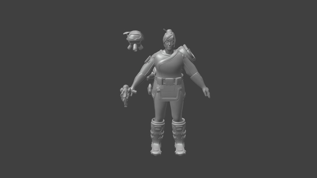[PTA]Mei_character_(R)_Grayshaed_01 - 3D model by BALCHAGI [65d4e56 ...