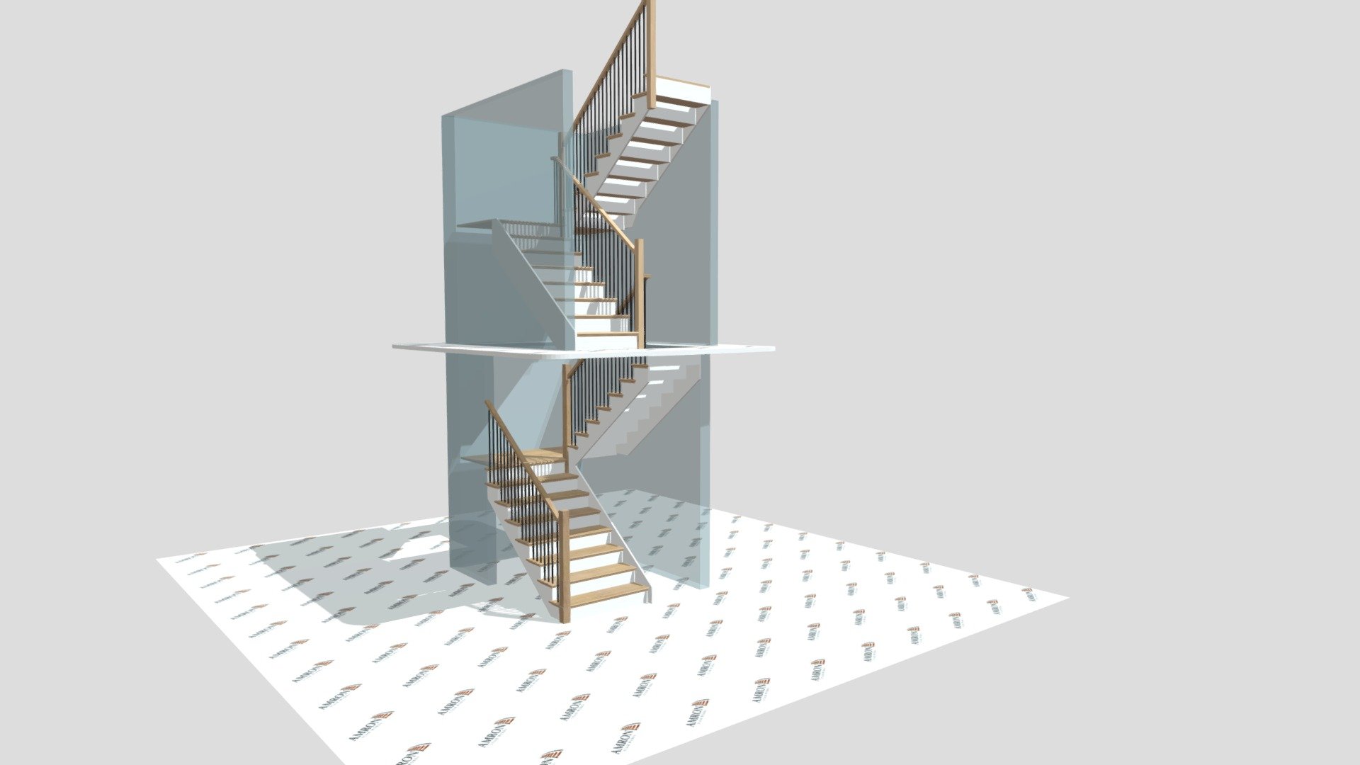 (VISUAL CONCEPT ONLY) Harry SMALL BASEMENT STAIR - 3D model by ...