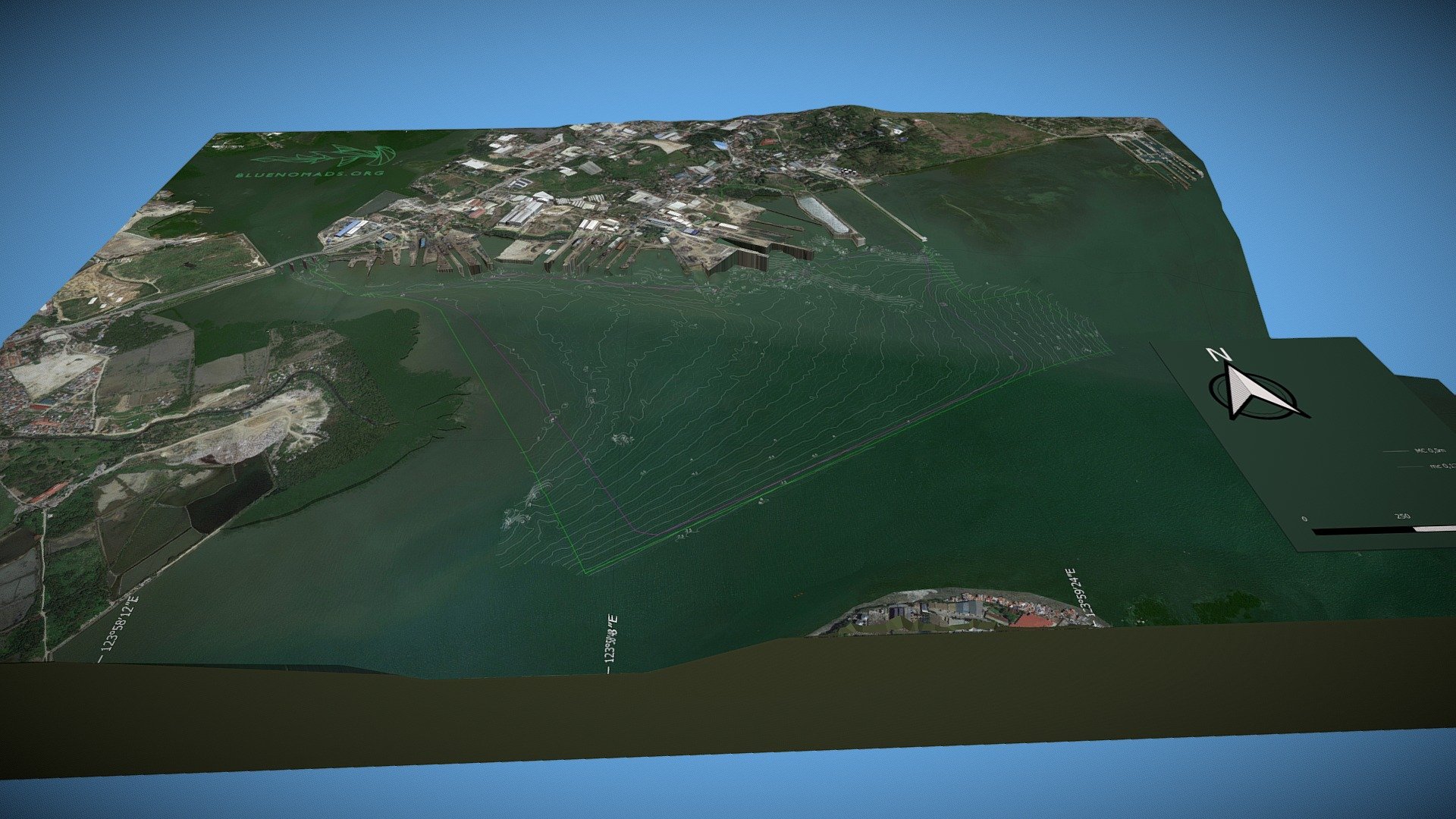 CEZ 3D Bathymetry | Global Relief Model - 3D model by BlueNomadsOrg ...