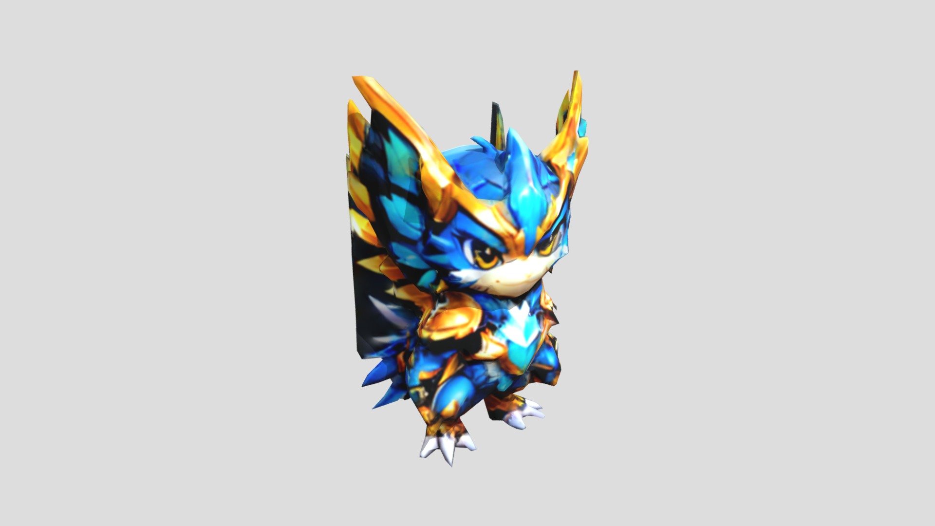 "Zephyr Dragon A Vibrant and Majestic Fantasy Cr - Download Free 3D ...