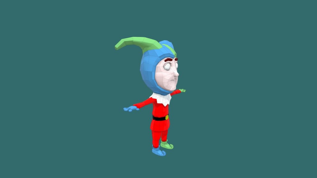 Jester - 3D model by Cristiano Pereira (@cricando) [65d9b9d] - Sketchfab