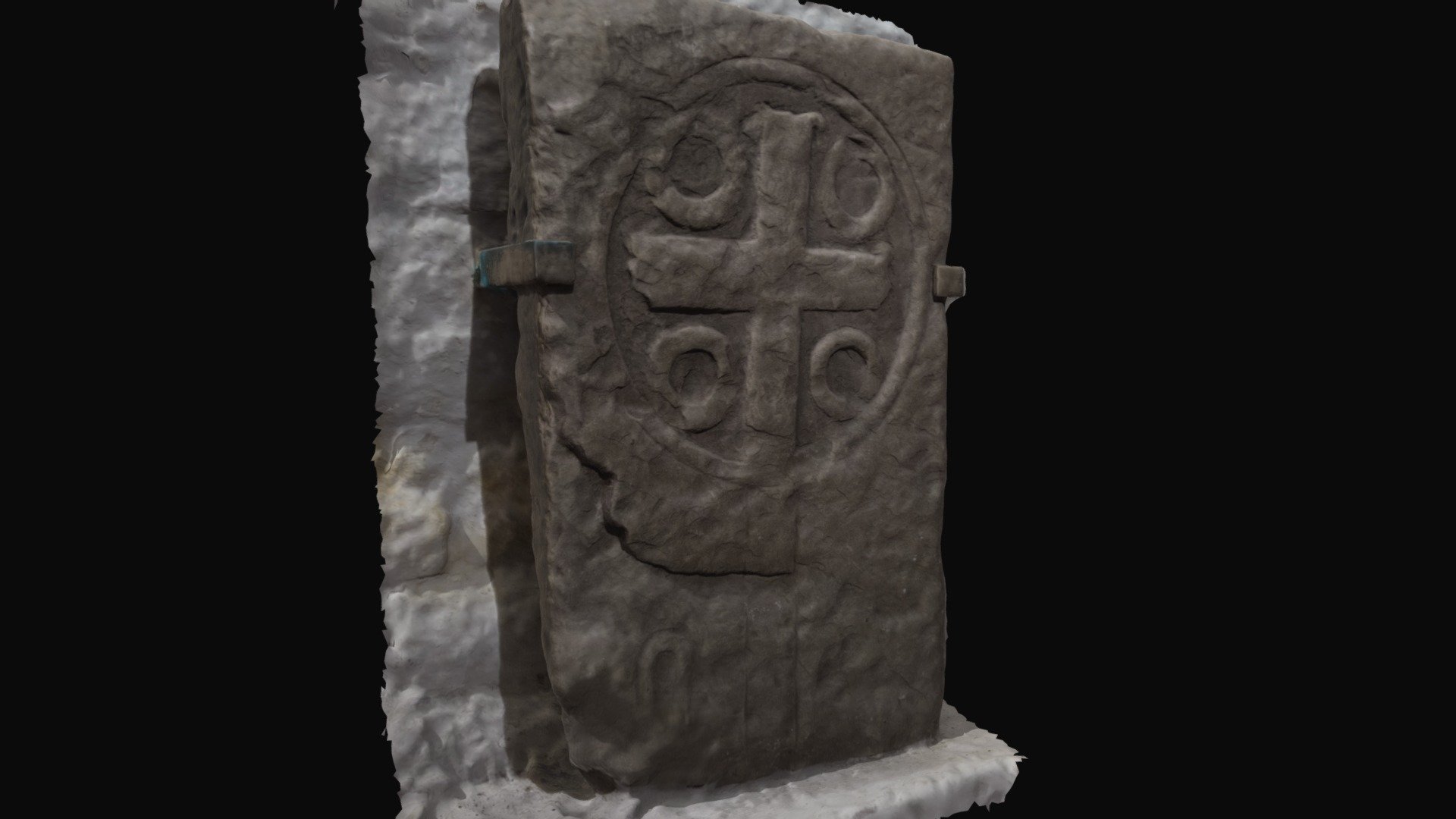 Kinneil, calvary cross graveslab - 3D model by Gnomonsland [65db30c ...