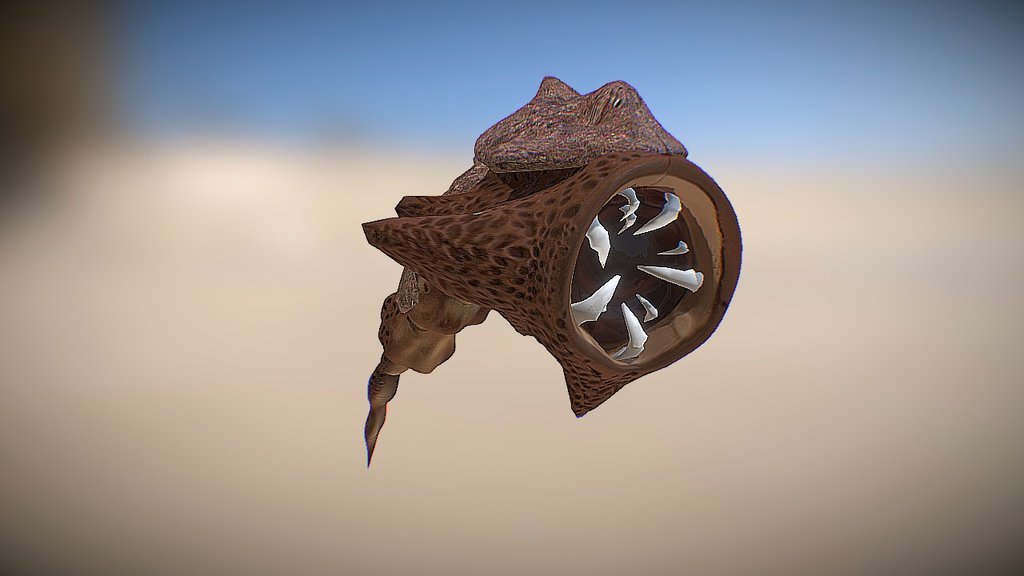 Sand Worm - 3D model by Michael Cosola (@jinkapo) [65dbe05] - Sketchfab