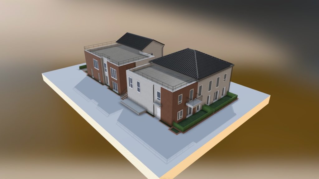 Acade House - 3D model by cre4rt [65dc025] - Sketchfab