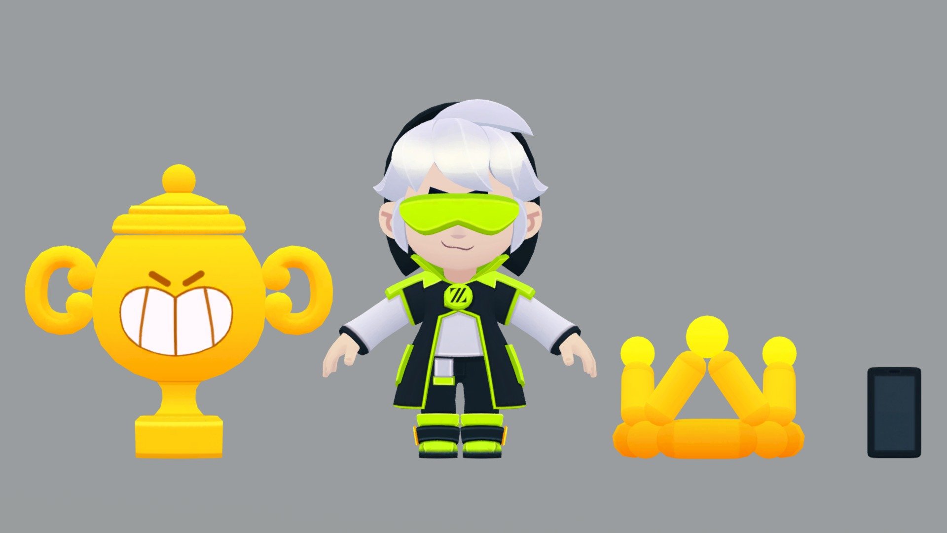 World Champion Gus - Download Free 3D model by pyeerz [65dc483] - Sketchfab