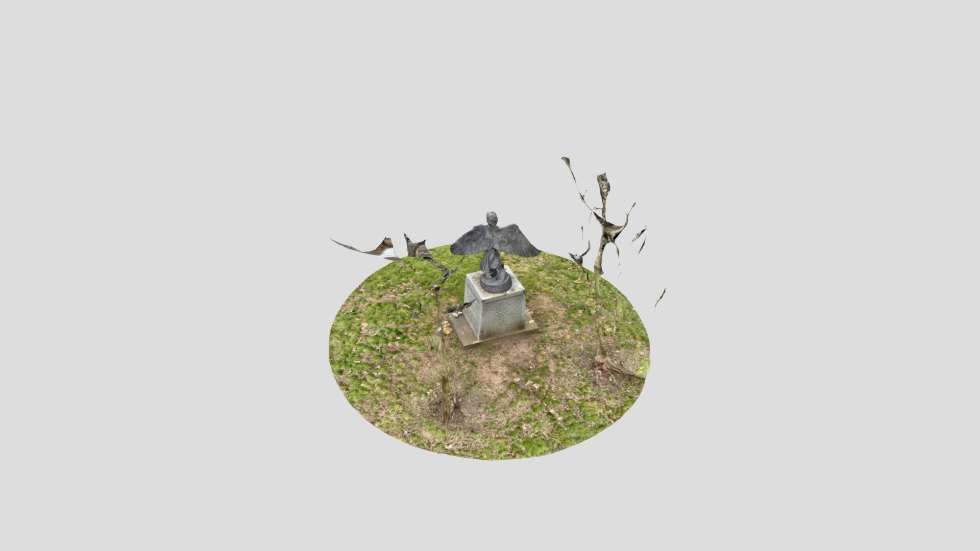 Angel of Hope Sculpture - 3D model by Virtual Curation Lab ...
