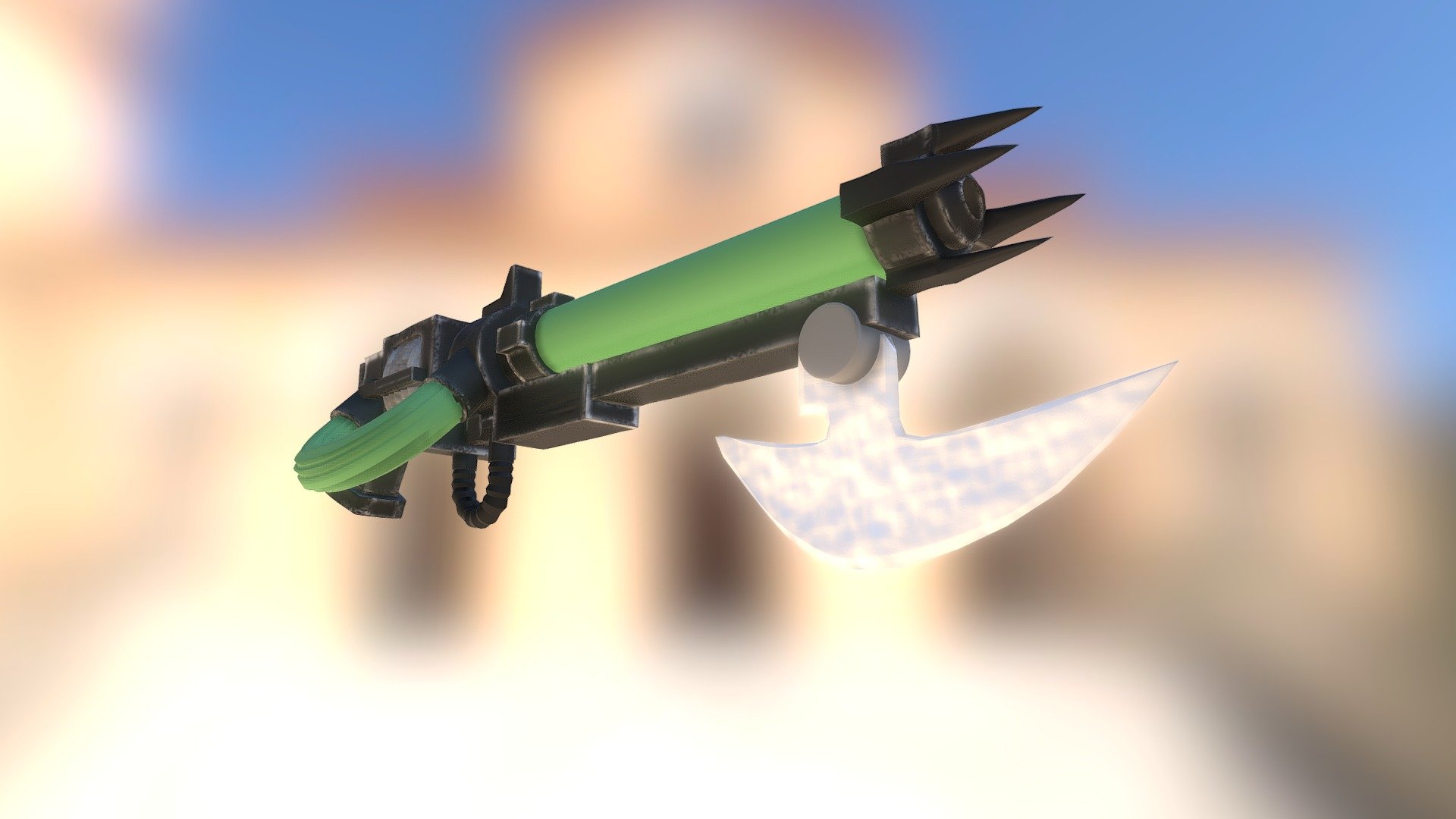 Necron Gauss Flayer - 3D model by jameskudulis [65dee5a] - Sketchfab