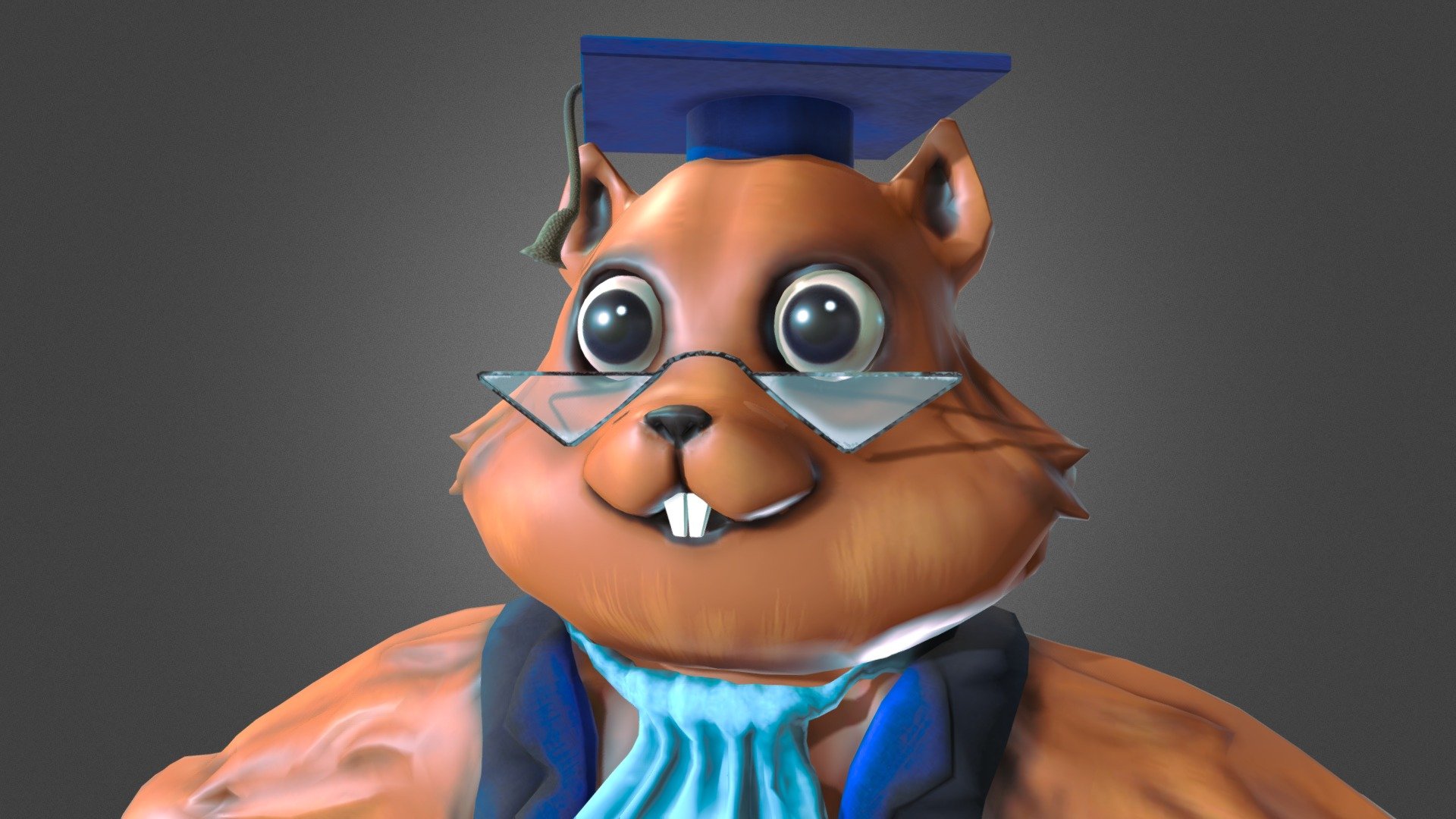hamster beaver scientist - Download Free 3D model by David Glynch ...