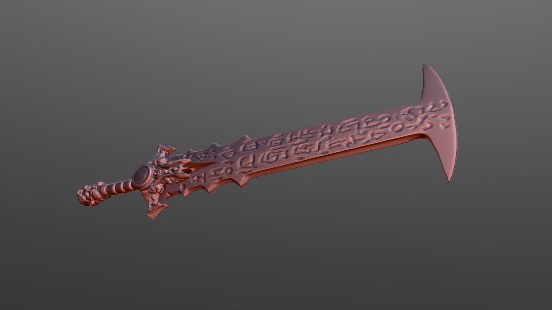 Sword Doom - Download Free 3D model by Model 3D (@oggy43) [65dff3e ...