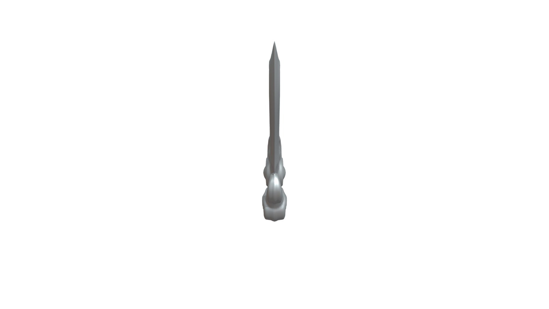 Glowing fantasy sword with jeweled hilt - 3D model by hoseinhajepor ...