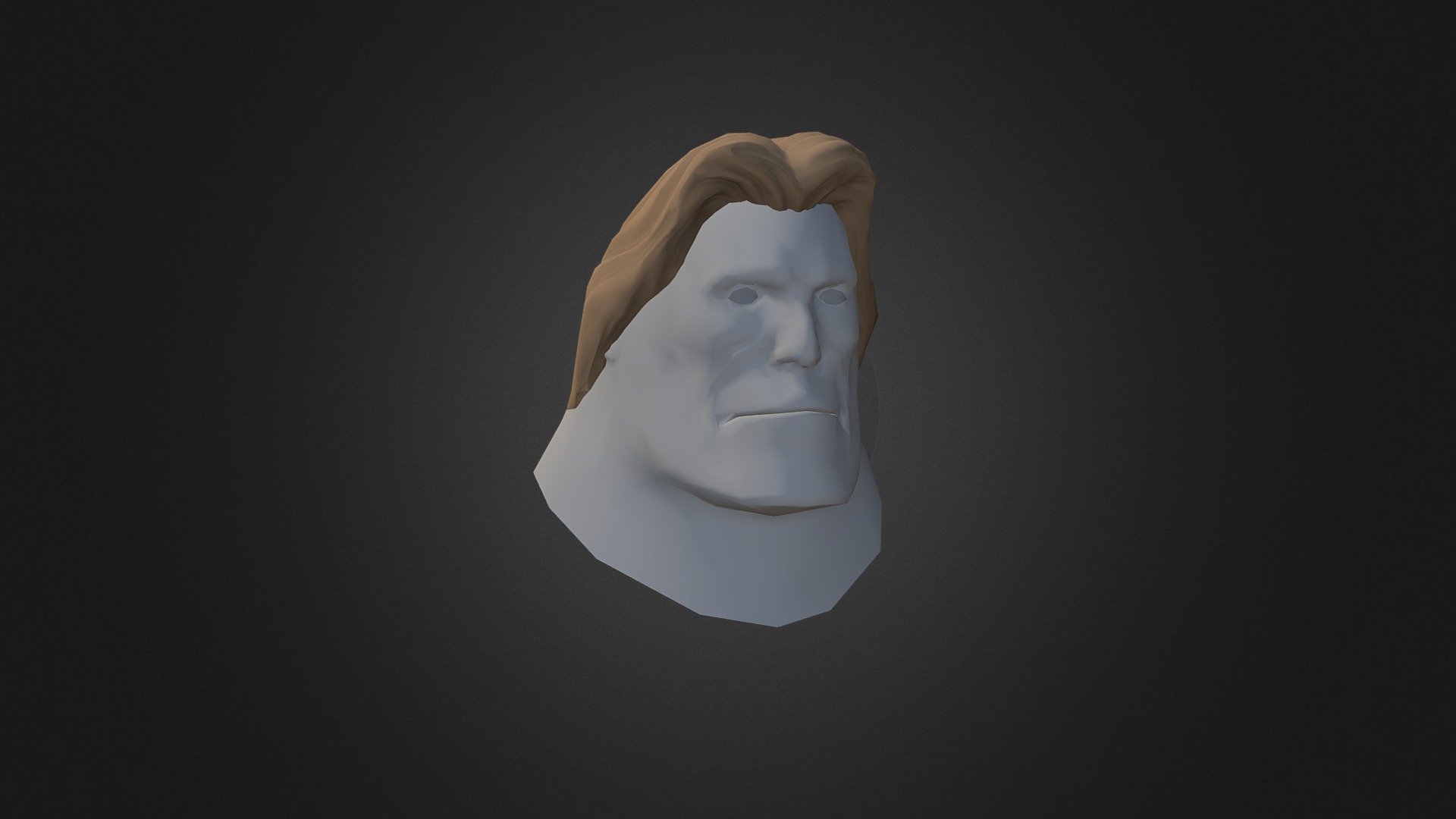 Action Mullet - 3D model by Patrik Strnisko (@PocketWorkshop) [65e0b25 ...