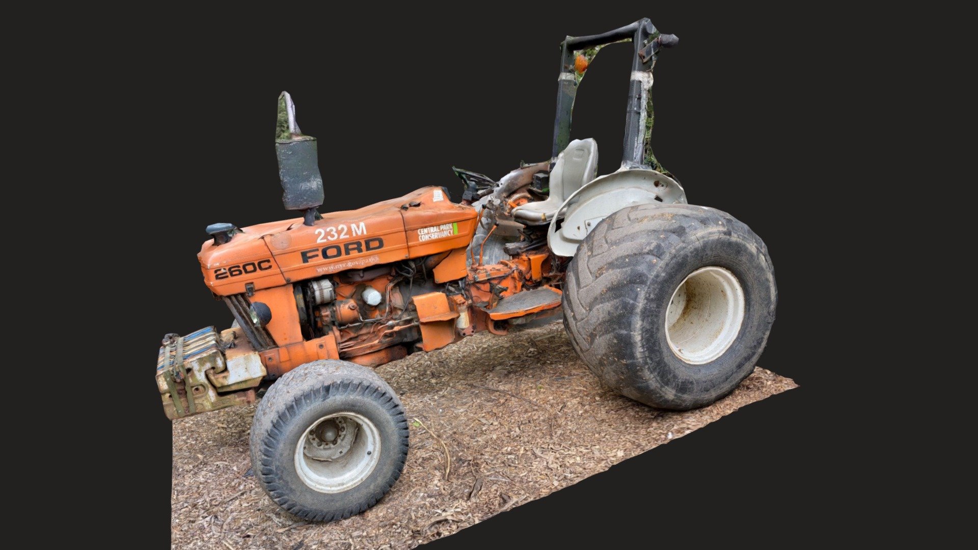 Day 269: Ford Tractor - Download Free 3D model by uttamg911 [65e31f5 ...