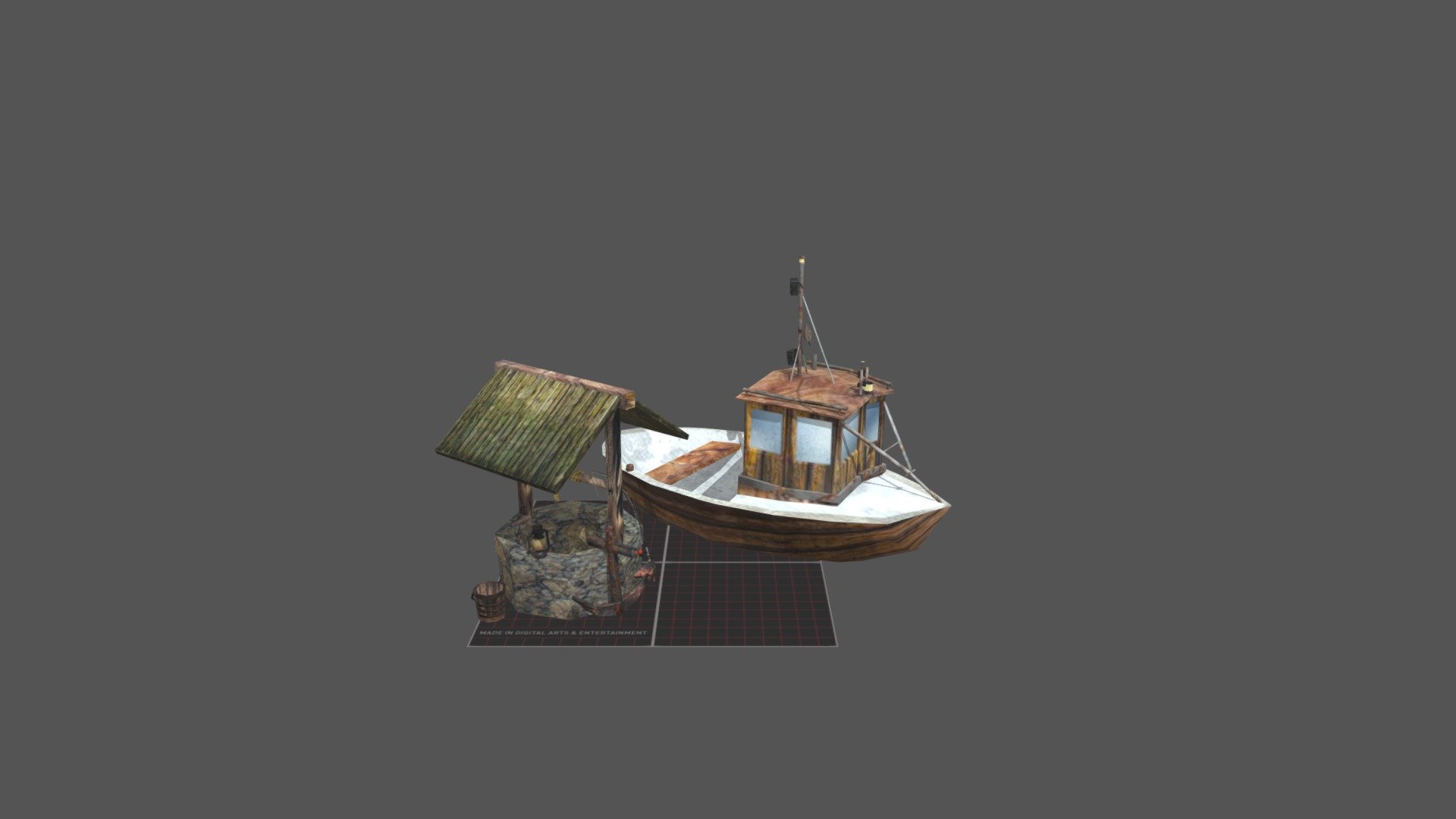 DAE 5 Finished props - By the ocean - 3D model by Liana Vandenberk ...