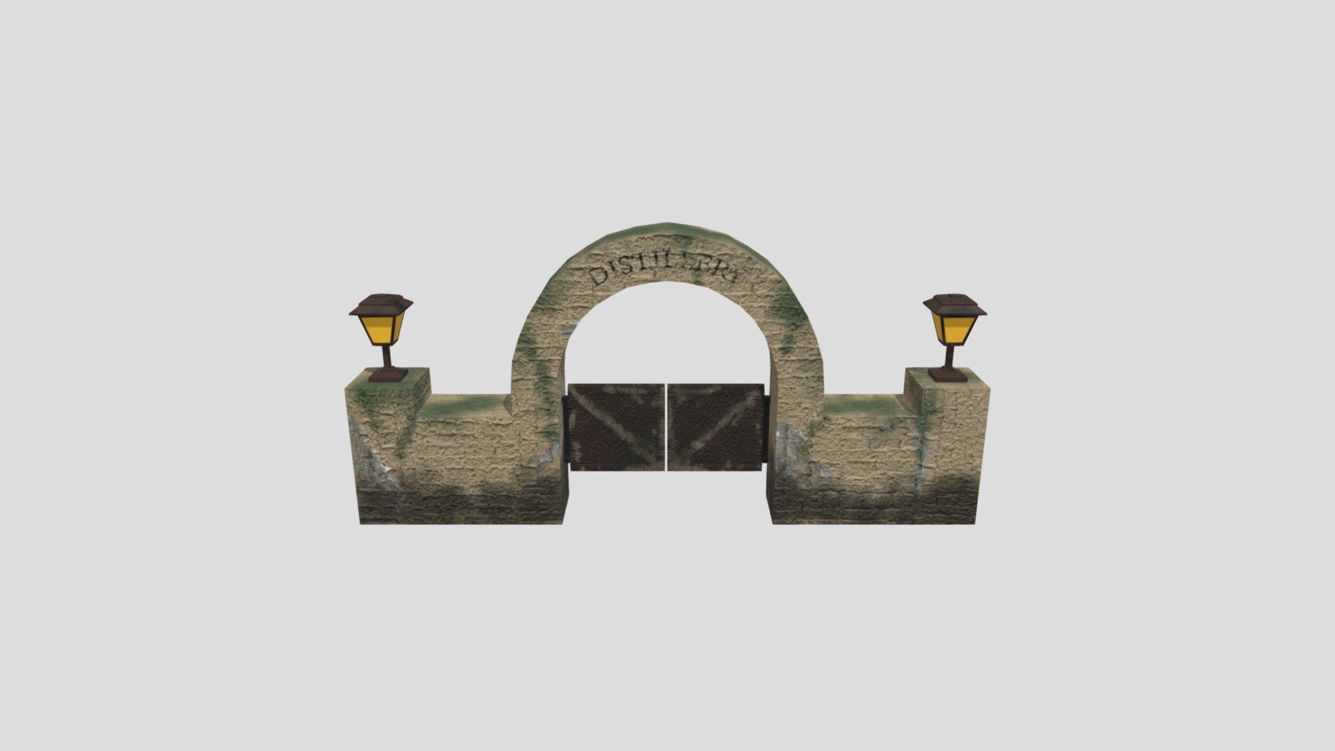Gate - Download Free 3D model by hmerc713 [65e42c1] - Sketchfab